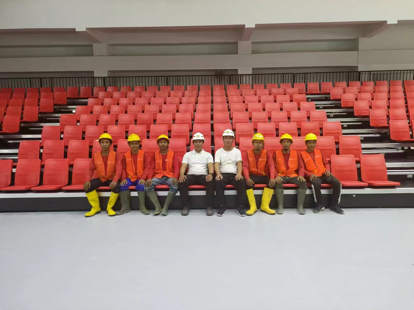 JY-769 Telescopic mobile grandstand seats – JUYISEATING